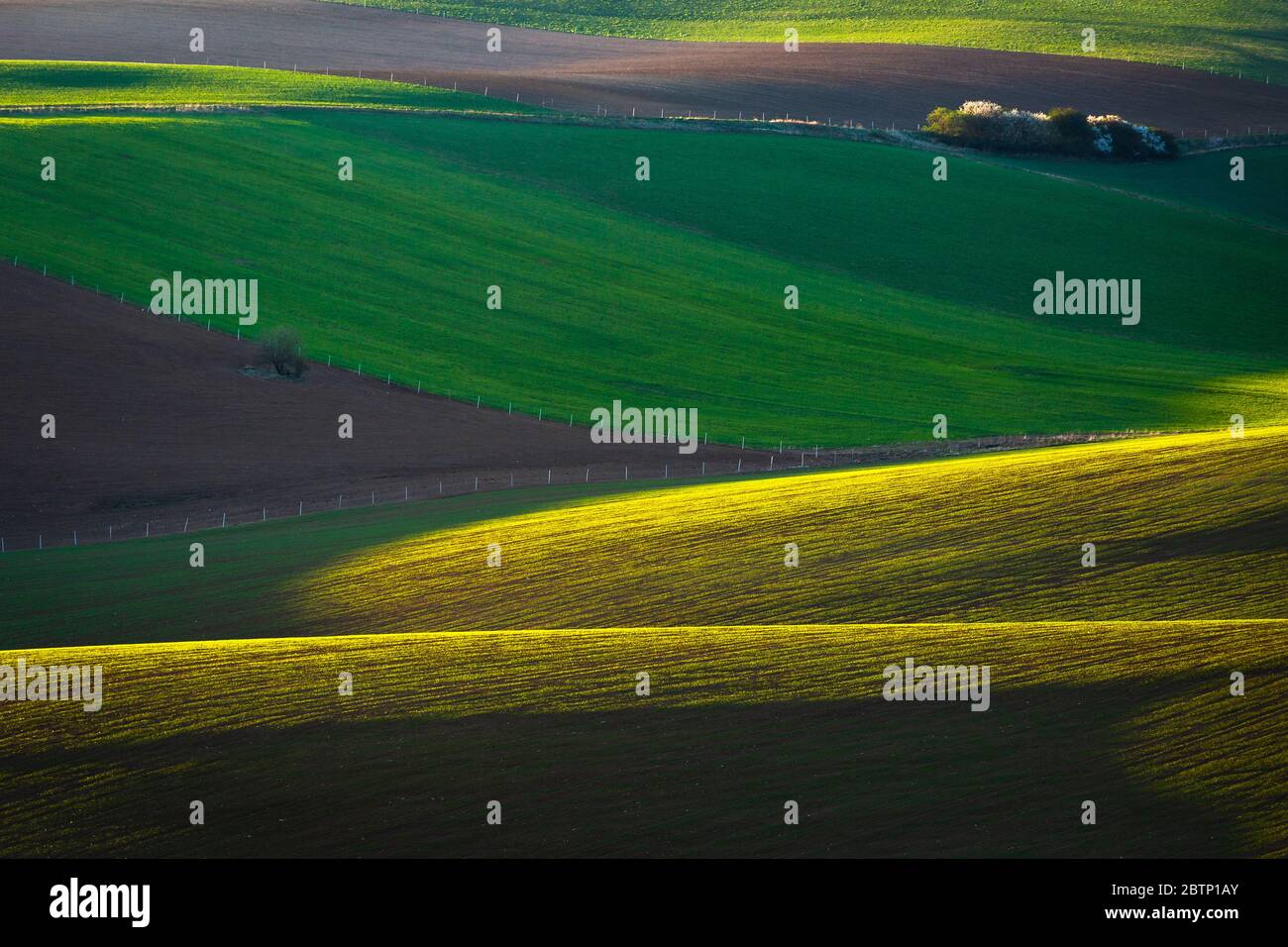 Rural landscape of Turiec region in northern Slovakia Stock Photo - Alamy