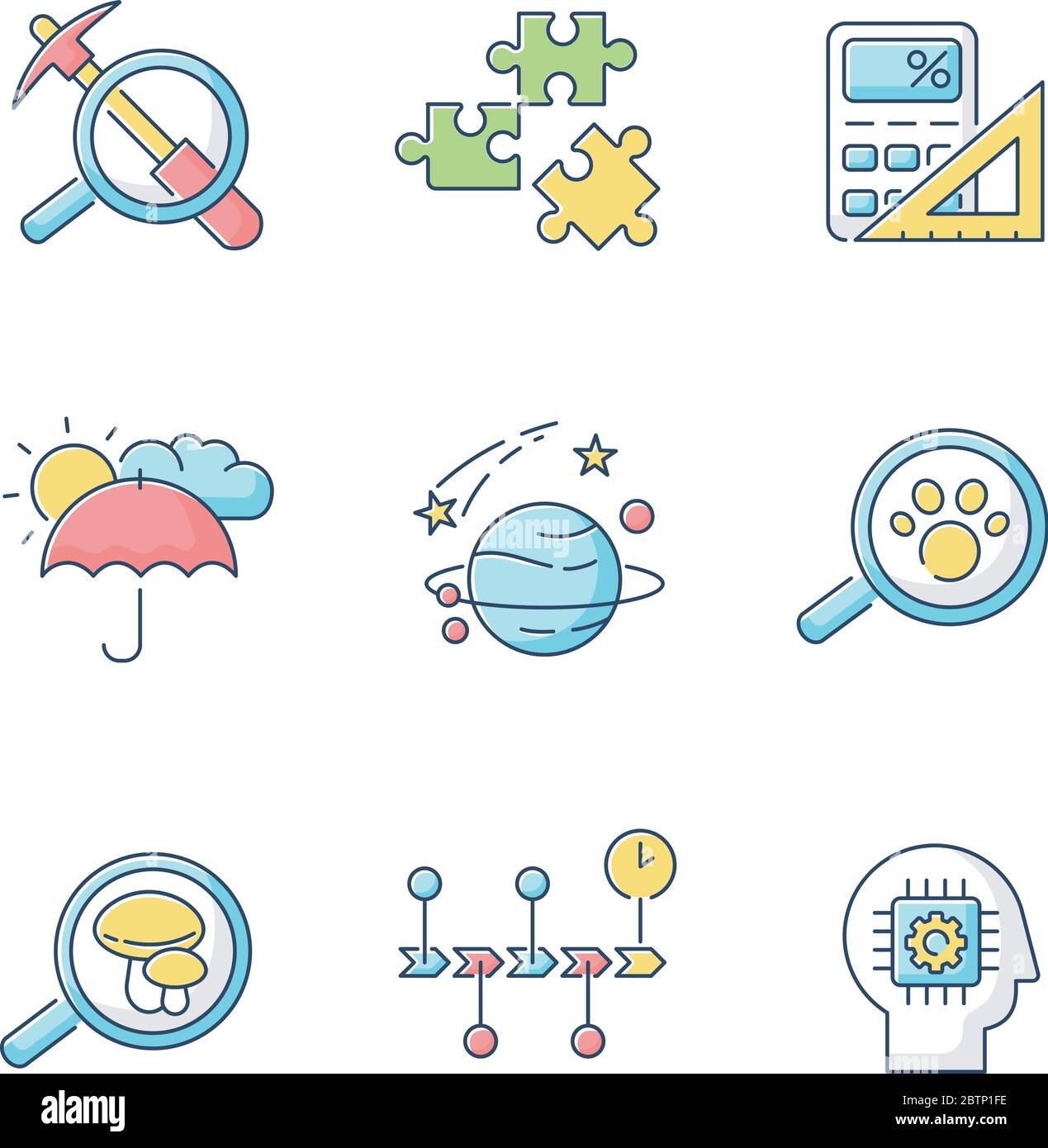 Fields of knowledge Cut Out Stock Images & Pictures - Alamy