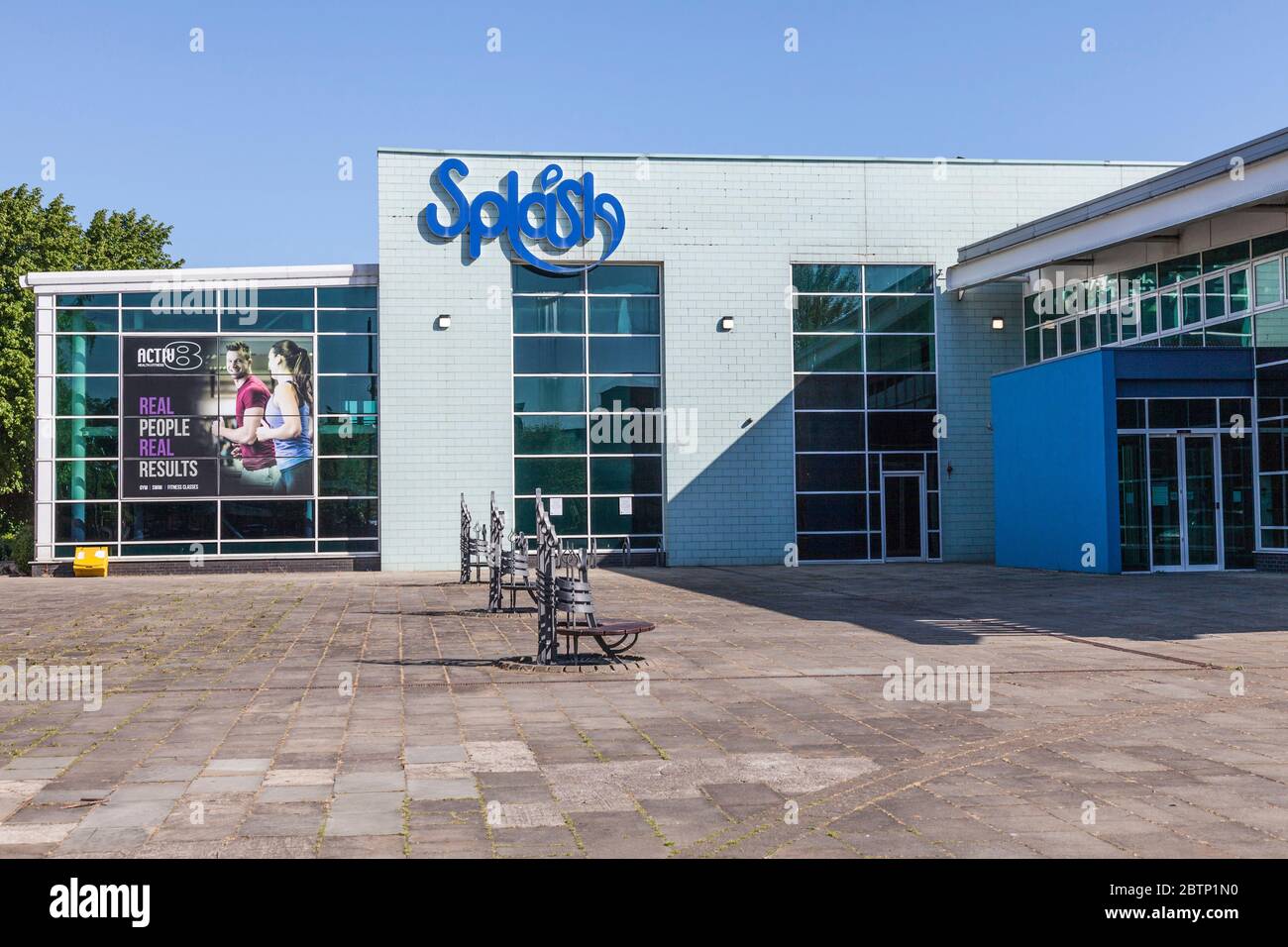 Splash swimming baths in Stockton on Tees,England,UK Stock Photo - Alamy
