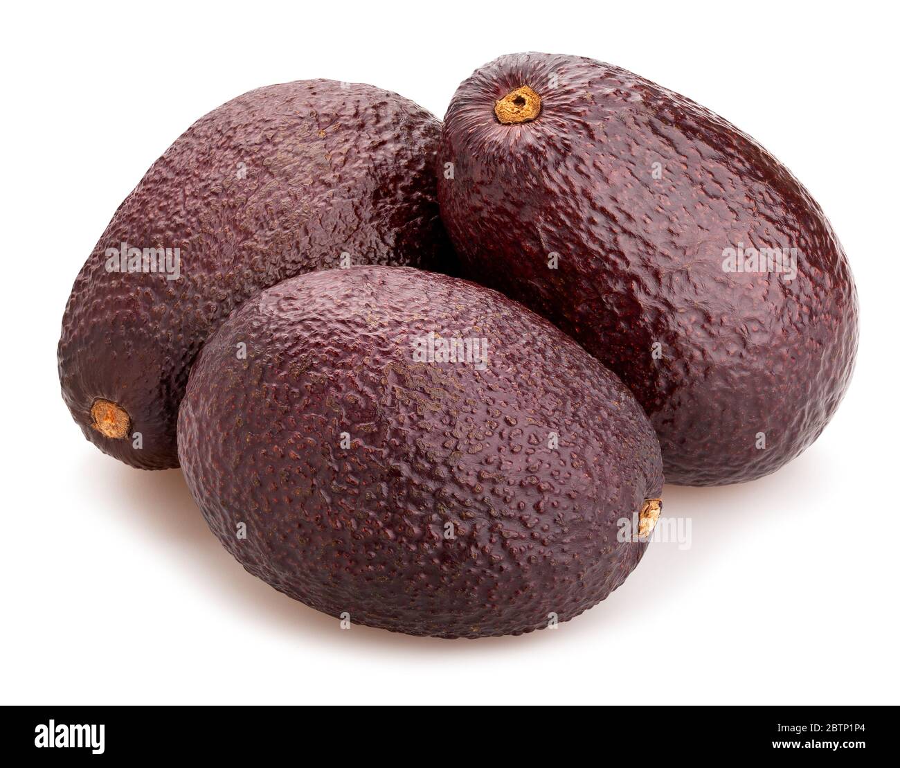 hass avocado path isolated on white Stock Photo - Alamy