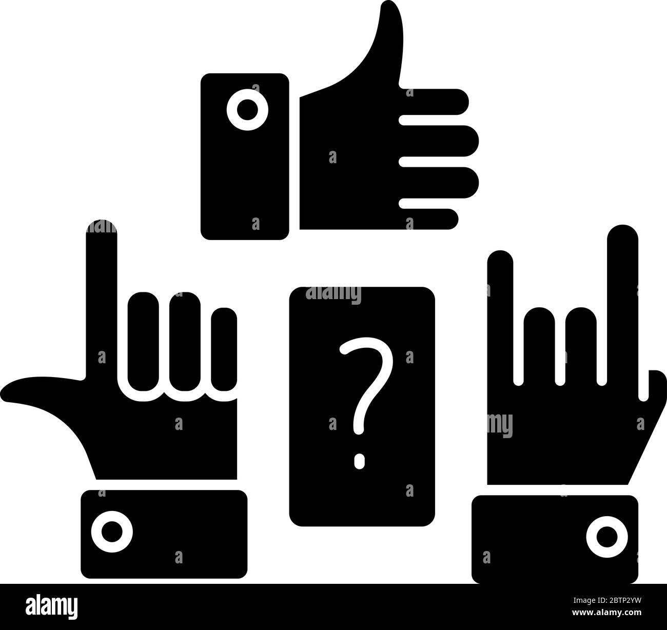 Charades black glyph icon Stock Vector Image & Art - Alamy