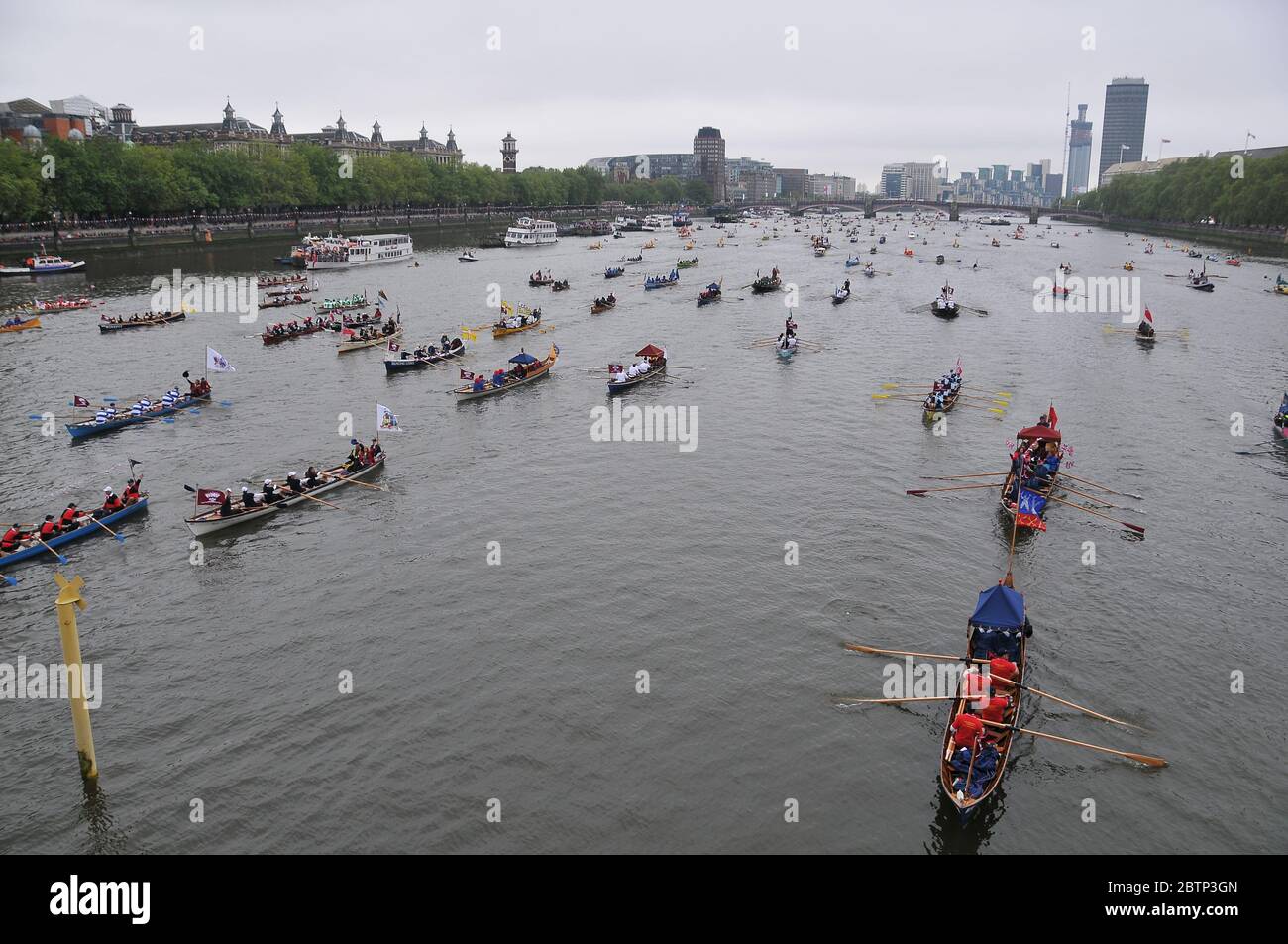 The Thames Diamond Jubilee Pageant was a parade on 3 June of 670 boats ...