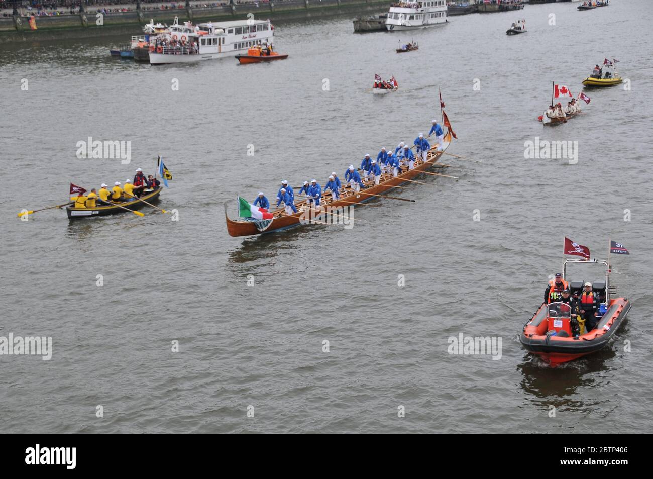 The Thames Diamond Jubilee Pageant was a parade on 3 June of 670 boats ...
