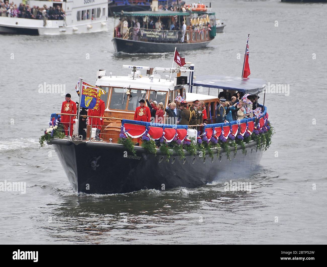 The Thames Diamond Jubilee Pageant was a parade on 3 June of 670 boats ...