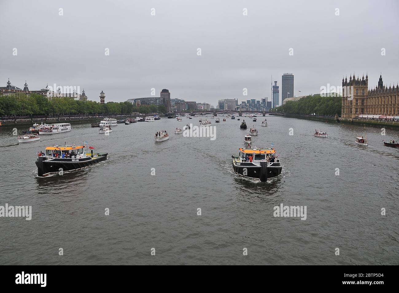 The Thames Diamond Jubilee Pageant was a parade on 3 June of 670 boats ...