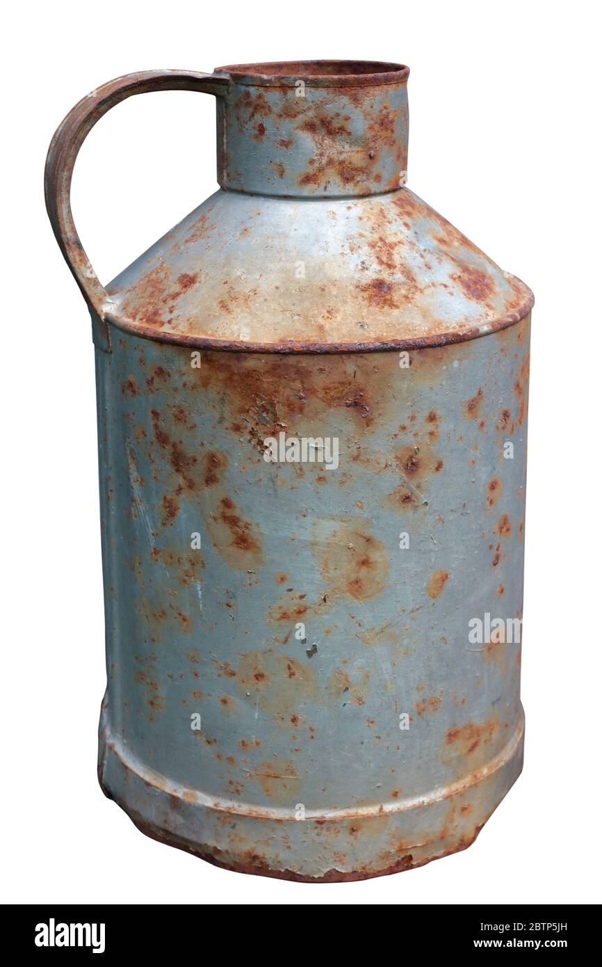 Old gasoline tank Cut Out Stock Images & Pictures - Alamy
