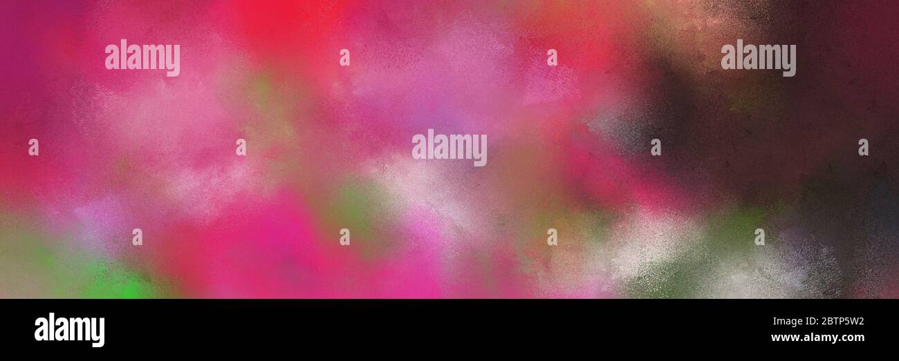 painted aged horizontal header background with moderate pink, very dark ...