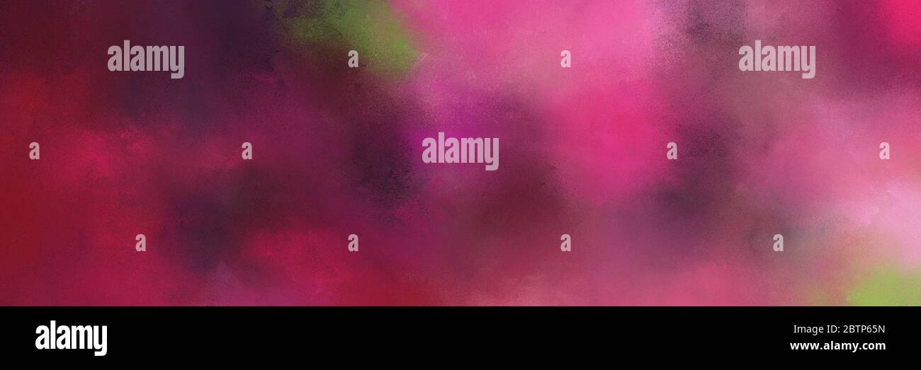 abstract decorative horizontal background with dark moderate pink, very ...