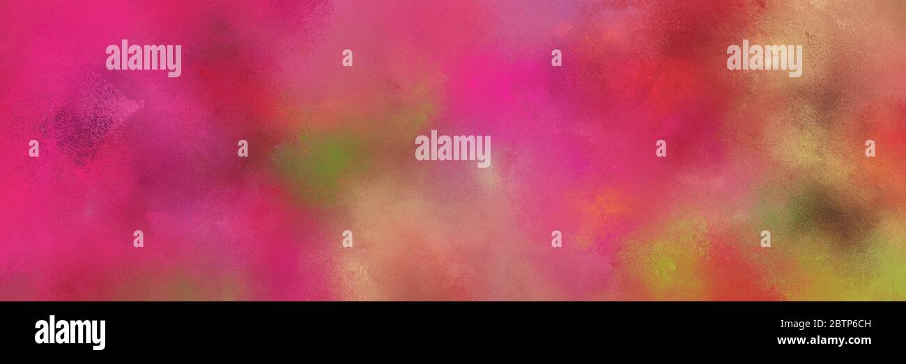 abstract vintage horizontal background with moderate pink, peru and ...