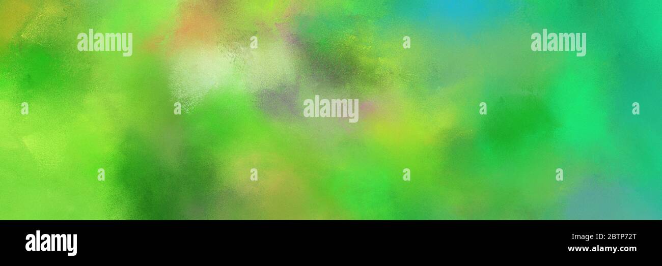 painted old horizontal header background with moderate green, medium ...