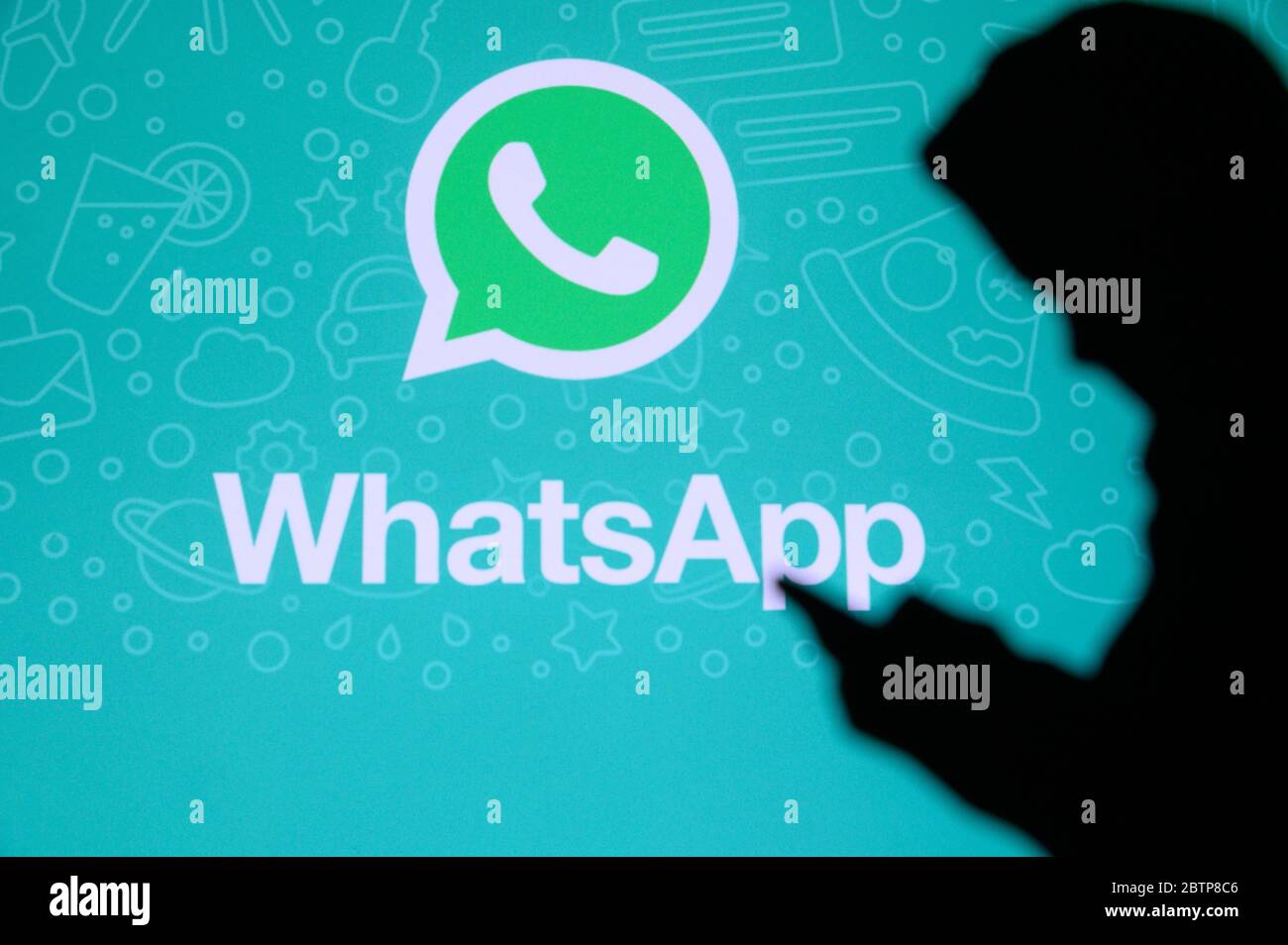 NEW YORK, USA, 25. MAY 2020: WhatsApp cross-platform messaging and ...