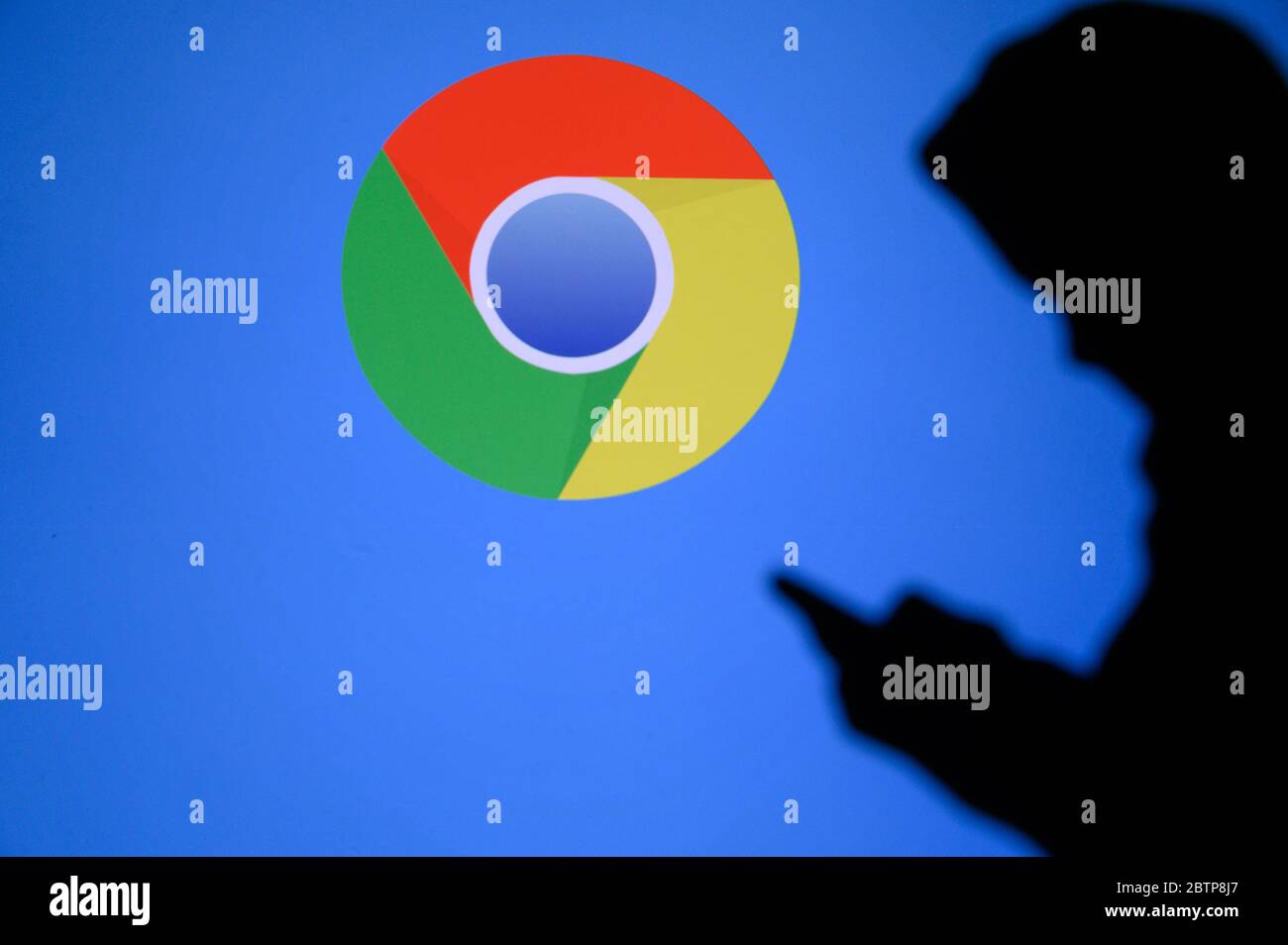 NEW YORK, USA, 25. MAY 2020: Google Chrome web browser developed by ...