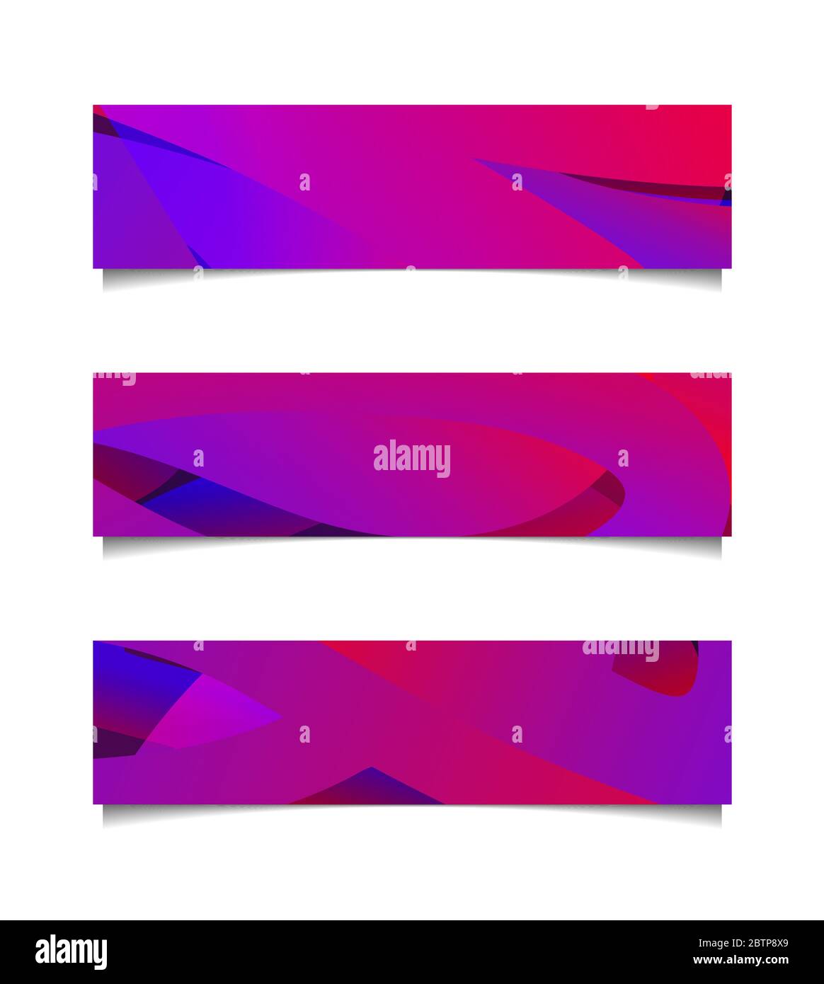 Blue red gradient horizontal Cut Out Stock Images & Pictures - Alamy