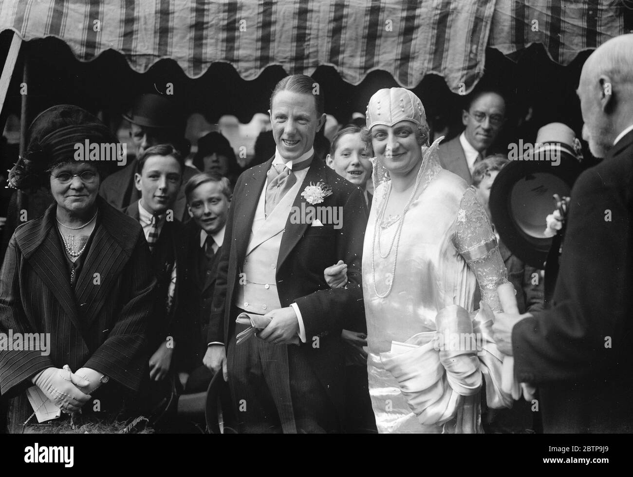 Wedding . Miss E Scotney was married at St Clement Dans to Mr D H ...