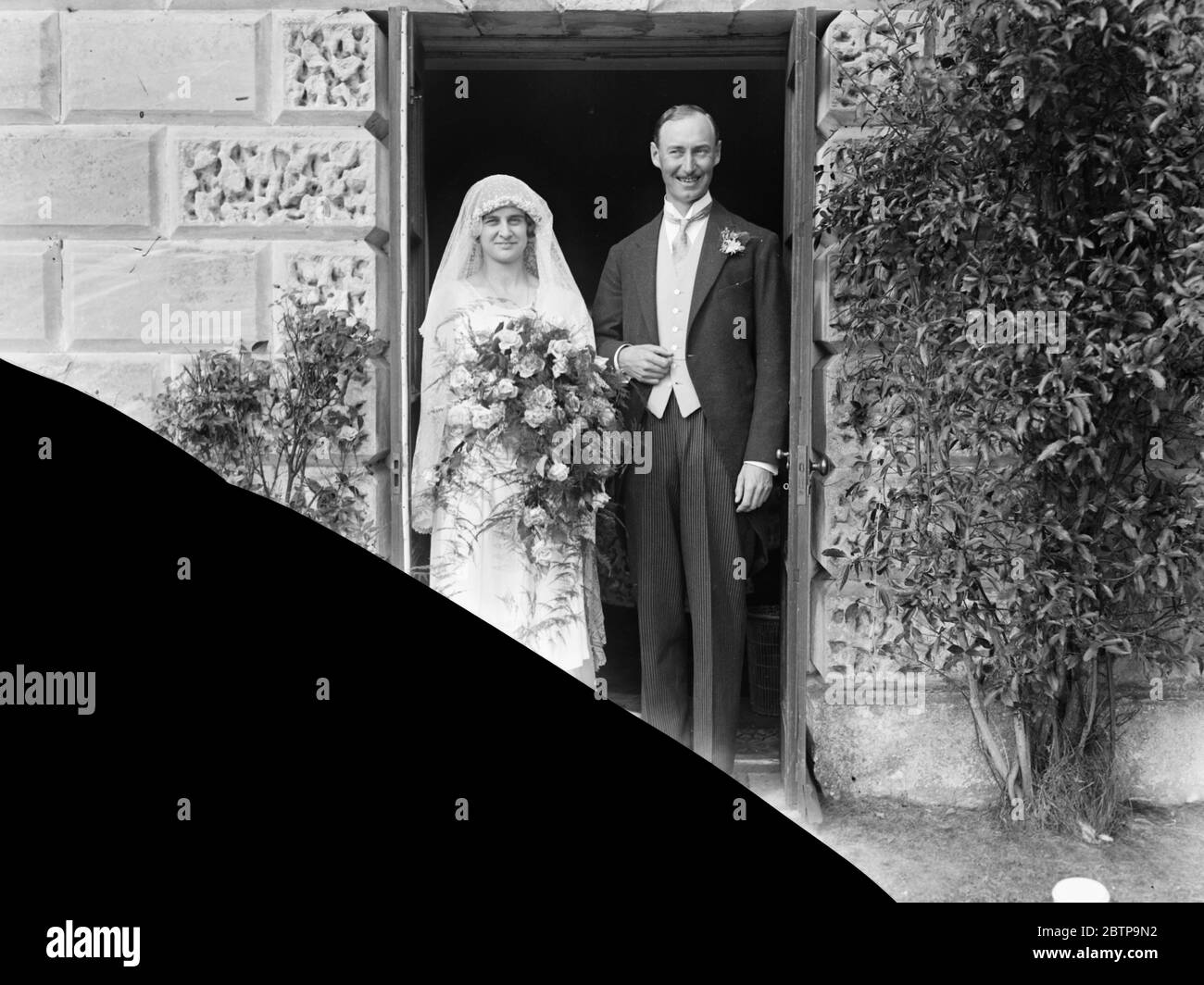Wedding . At St Mary 's , Andover , the wedding took place of Miss ...
