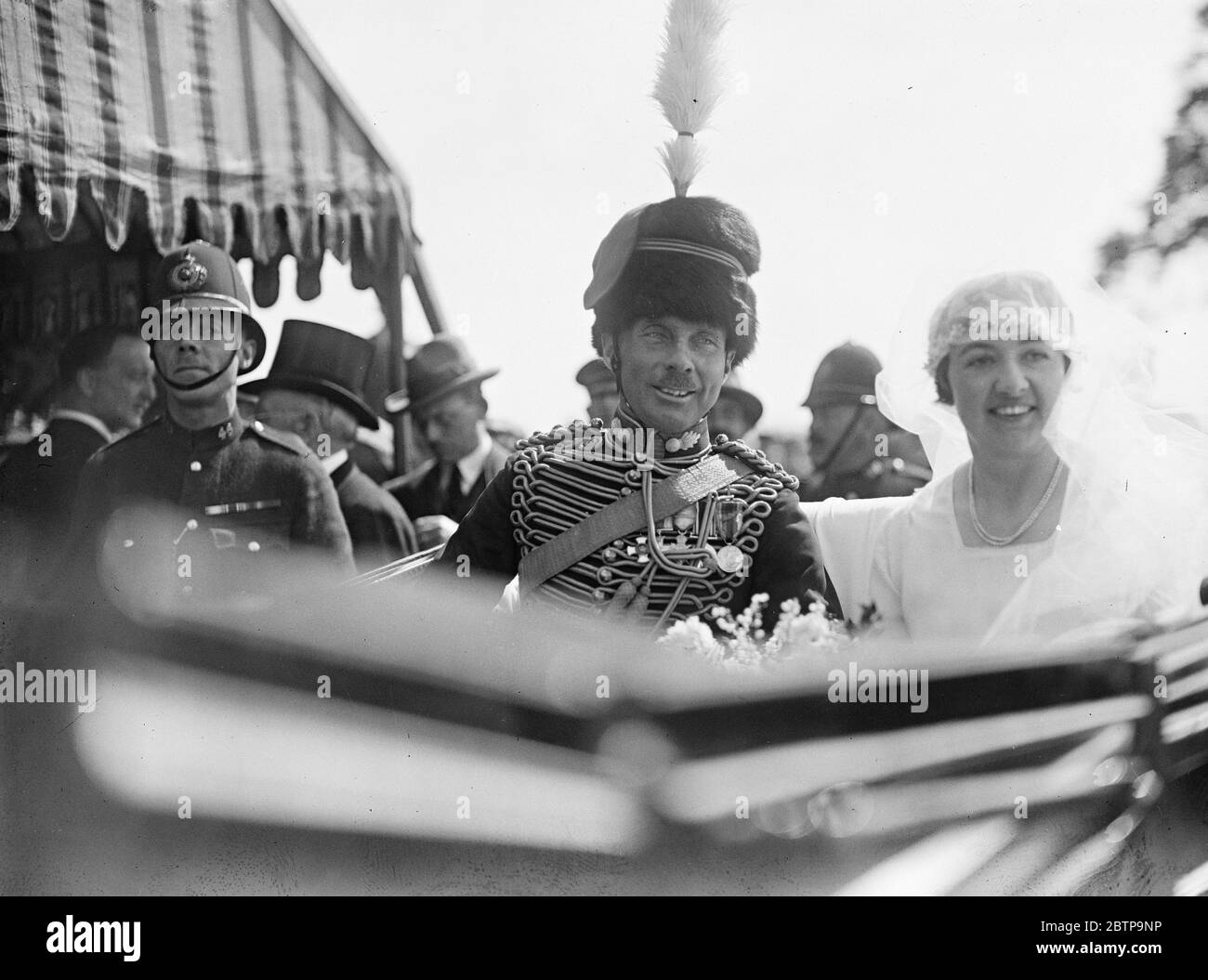 Wedding . The marriage of Captain C R W Hutchinson and Miss Trevor took ...