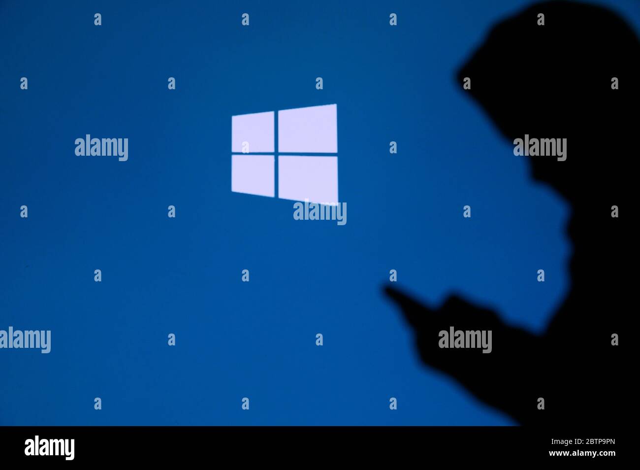 NEW YORK, USA, 25. MAY 2020: Microsoft Windows graphical operating ...