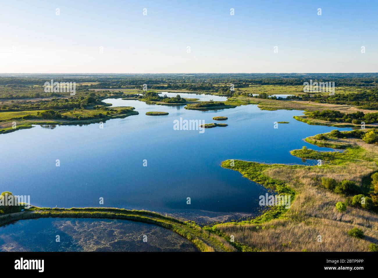 Ponds aerial hi-res stock photography and images - Alamy