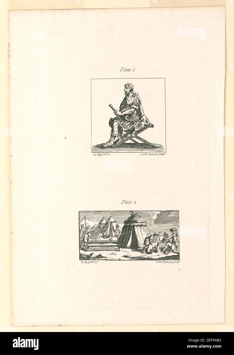 Plates 1 and 2 Illustrations for Roman Military Punishment by John ...