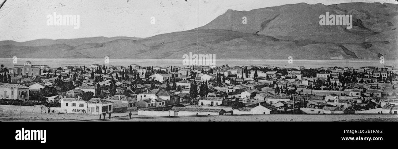 Earthquake wrecks historic city . Corinth , the modern Greek city ...