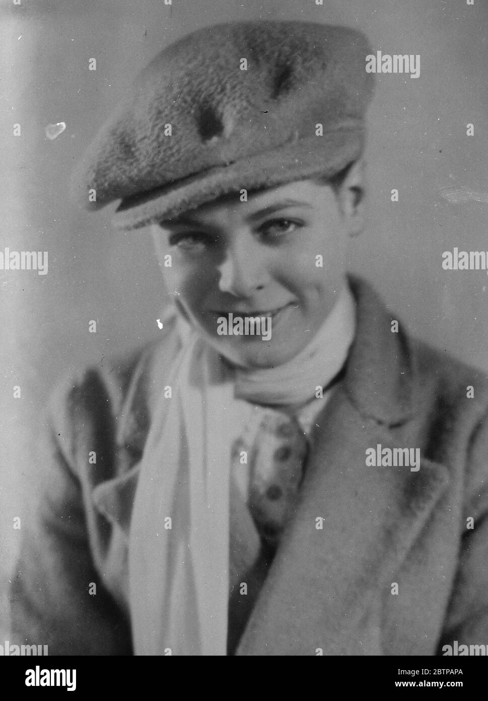 Towed on Christmas day . A new photograph of Miss Billie Houston , one ...