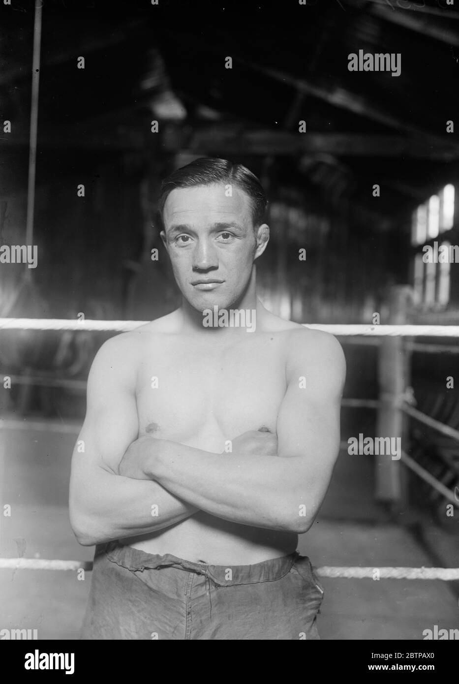 Famous boxers . Jarvis , who is to meet Genaro . October 1929 Stock ...