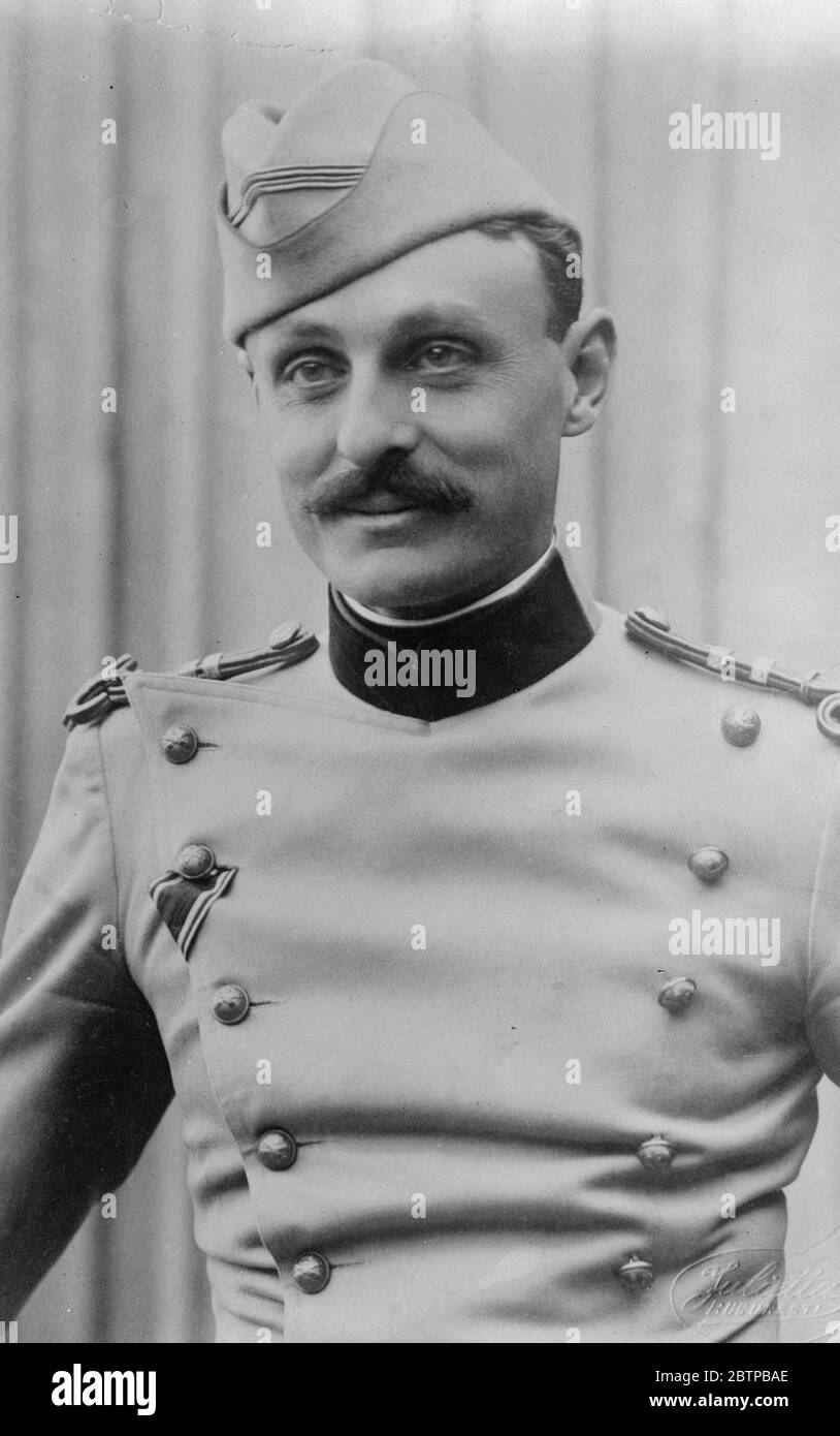 Prince Valetin Bibesco . 20 October 1930 Stock Photo - Alamy