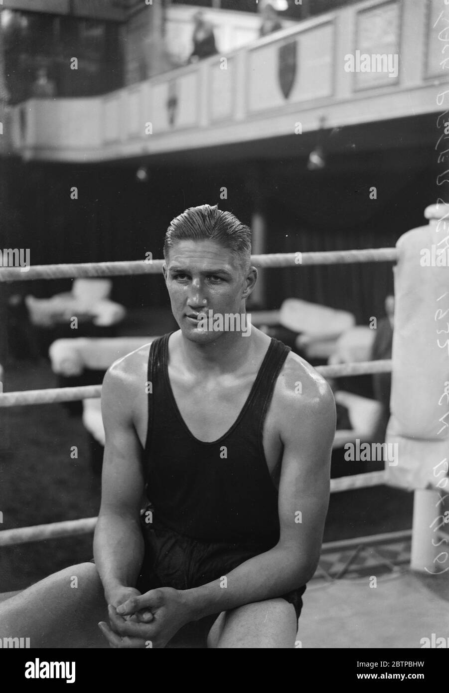 Jack Petersen 1932 Stock Photo - Alamy