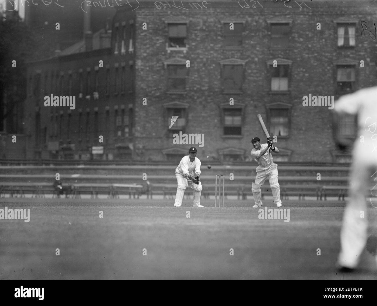 Laying on the wood . Andy Ducat ( Surrey ) who took part in a fine ...