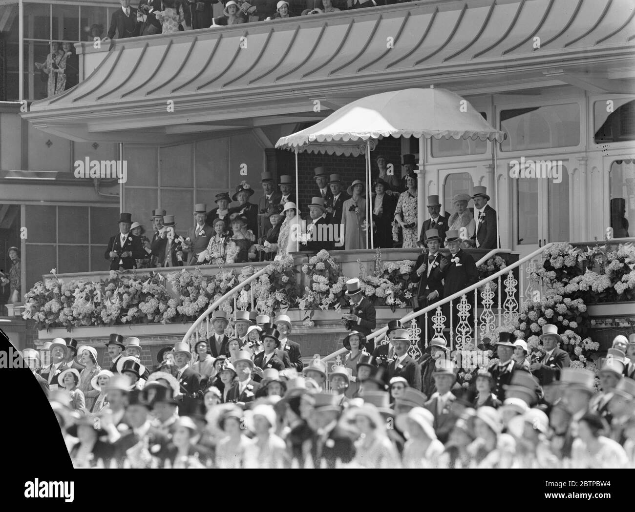 Royal Ascot . The King and Queen , the Duke of Connaught , Prince ...