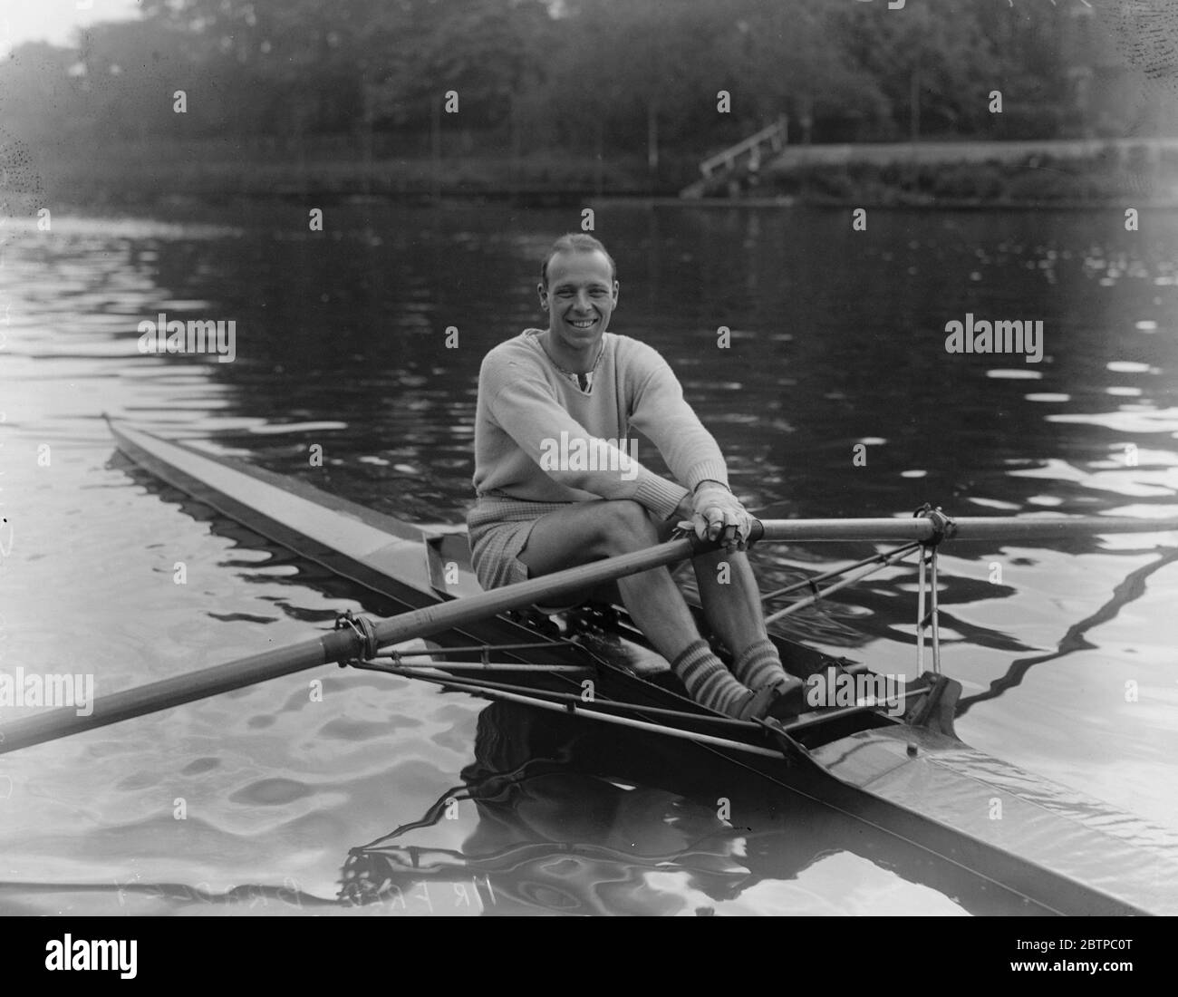 Rowing sculls Black and White Stock Photos & Images - Alamy