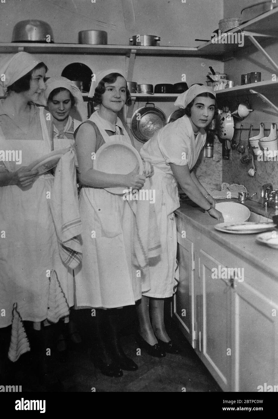 A Royal cook . Princess Ingrid of Sweden , photographed while working ...