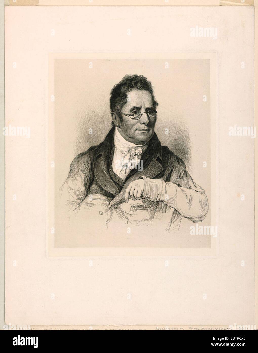 Portrait of James Hogg. Research in ProgressHalf-length portrait of the ...