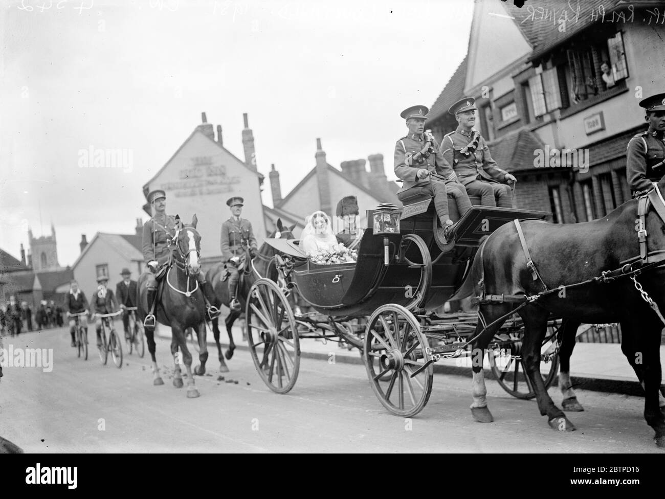 The Courtauld wedding . Miss Betty Courtauld ' s marriage to Mr Ralph ...