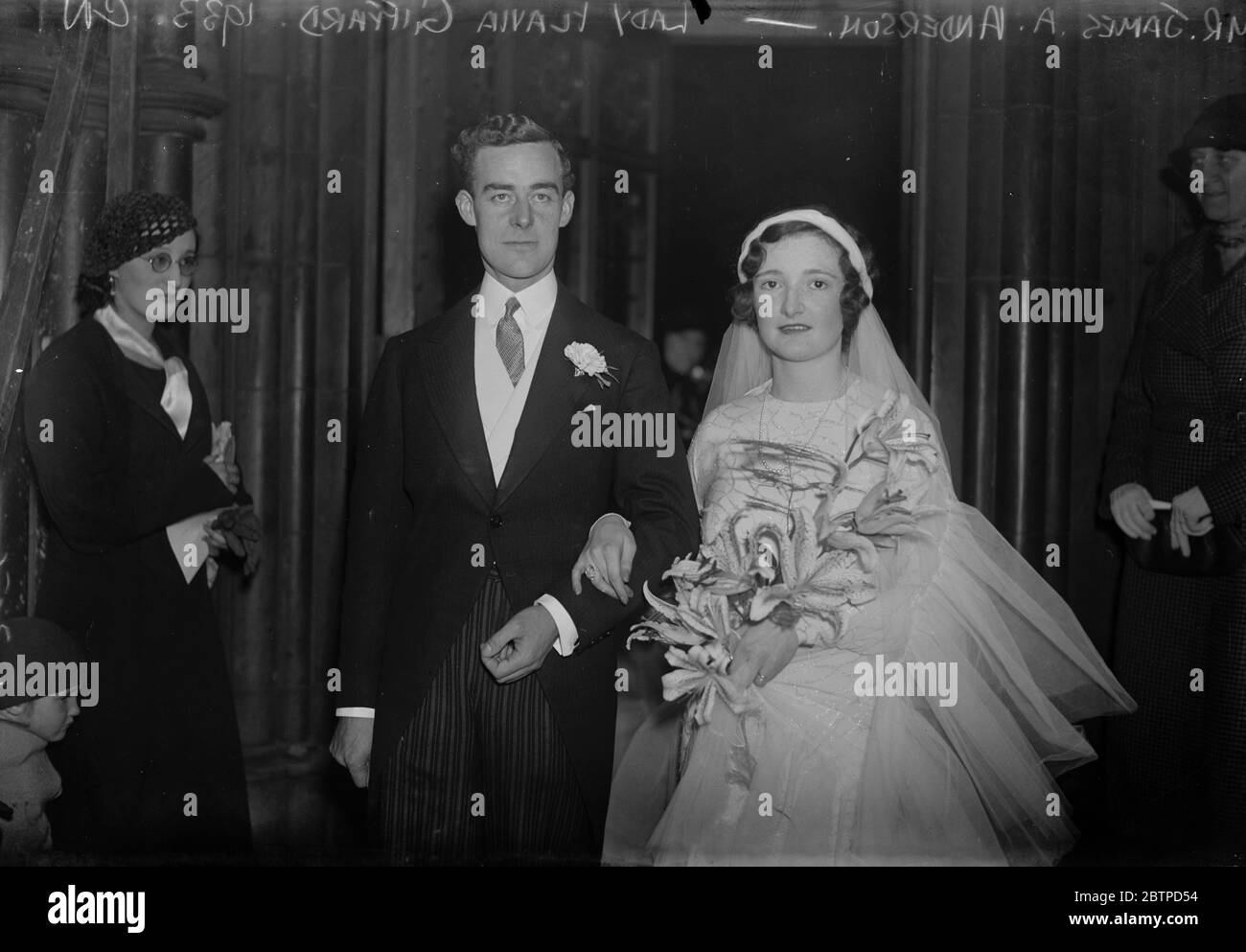 Lady Flavia Giffard weds . Lady Flavia Giffard , daughter of the Earl ...