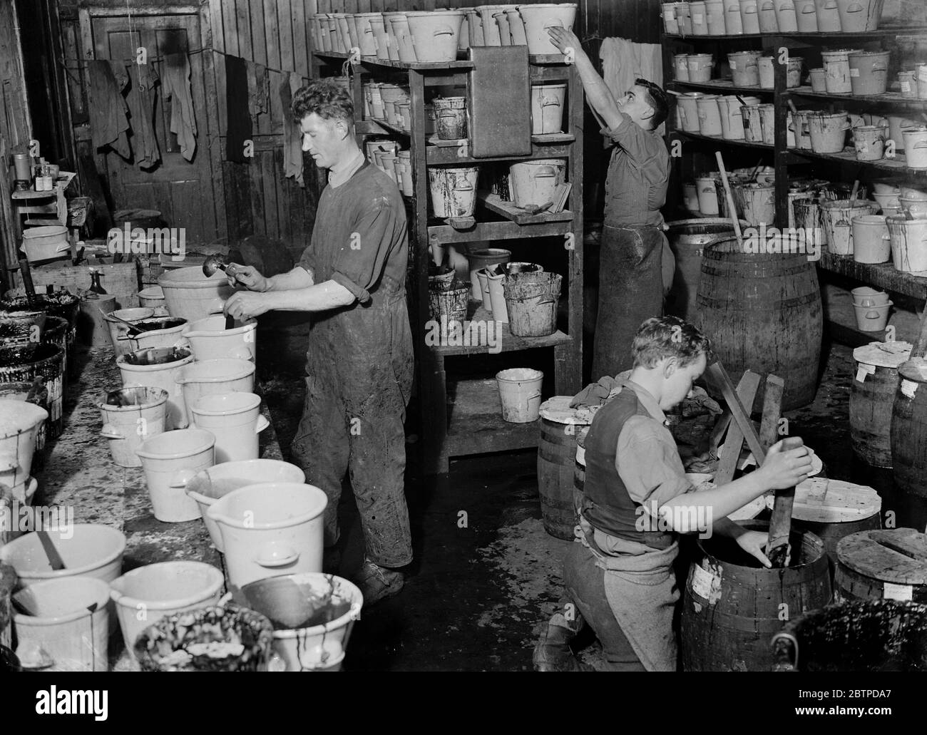Print works 1930s Black and White Stock Photos & Images - Alamy