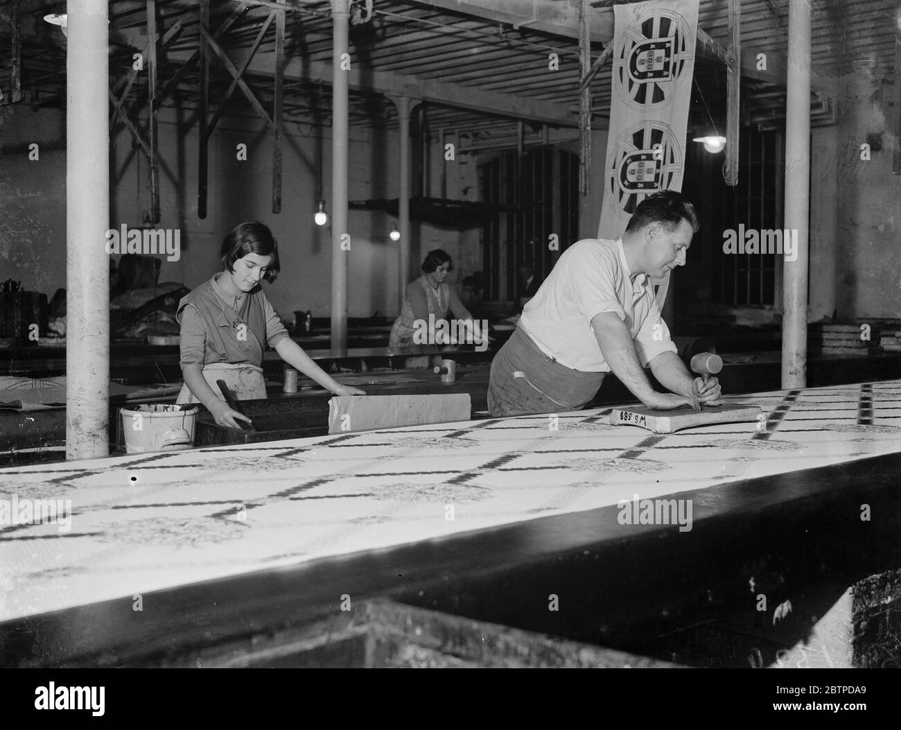 Print works 1930s Black and White Stock Photos & Images - Alamy