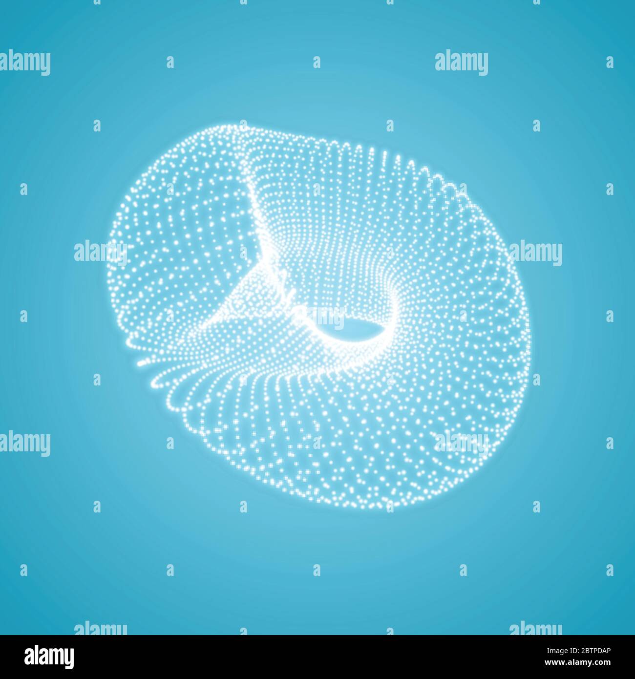 Abstract 3d Connection Structure Geometric Shape For Design Molecular