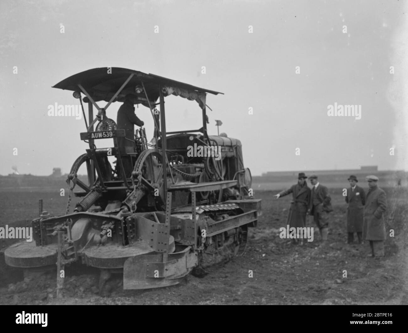 Gyrotiller . 1935 Stock Photo - Alamy