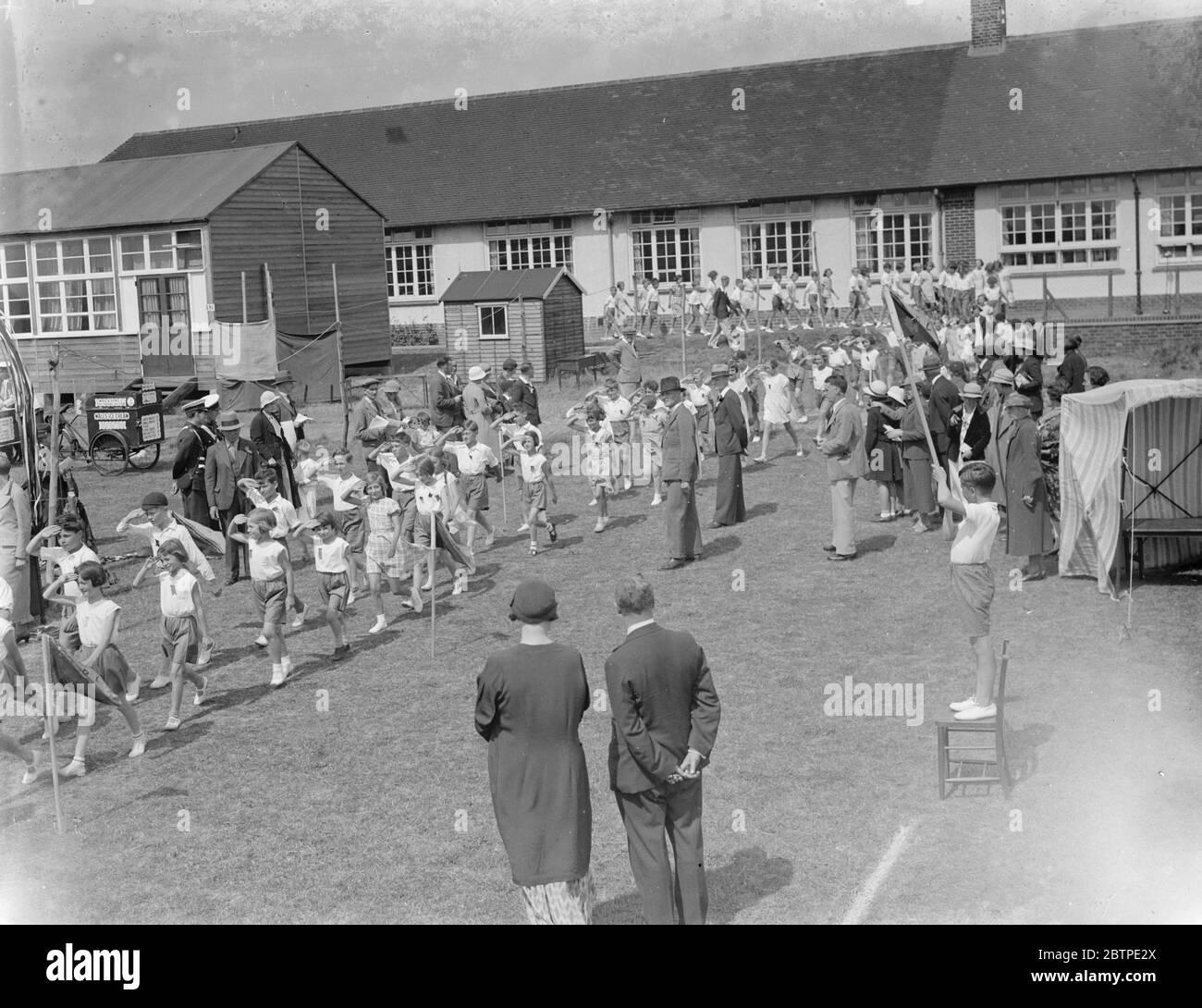 Children display . 1935 Stock Photo - Alamy