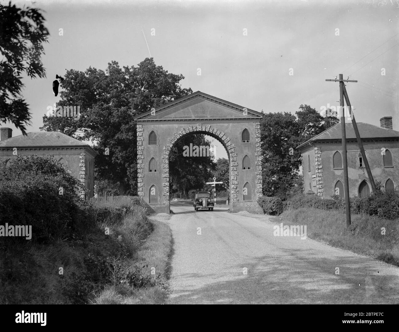 Archway , Westwick . 1937 Stock Photo - Alamy