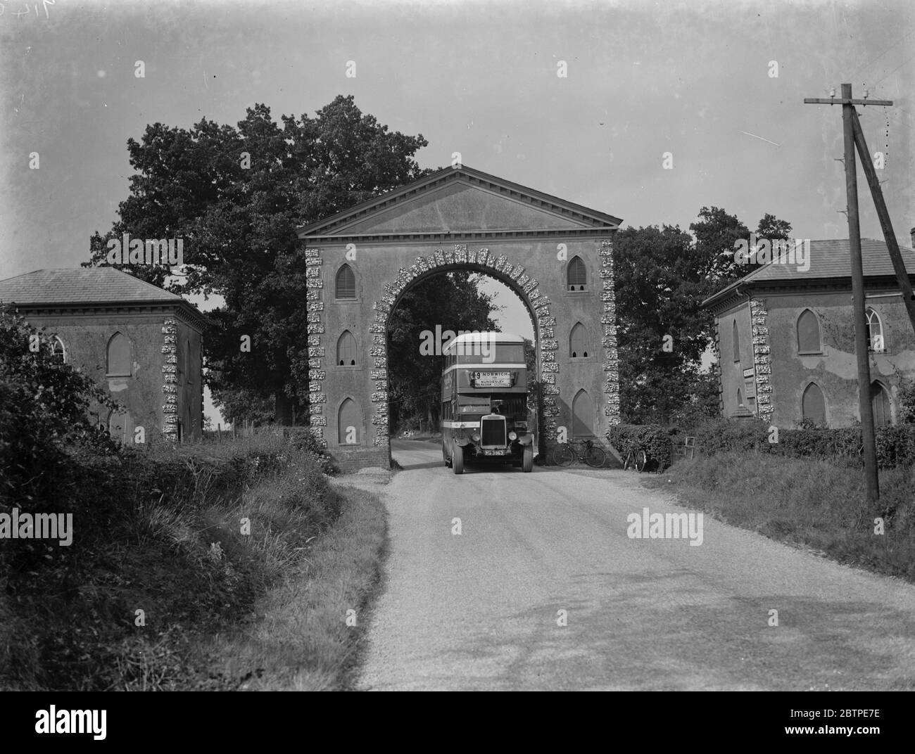Archway , Westwick . 1937 Stock Photo - Alamy