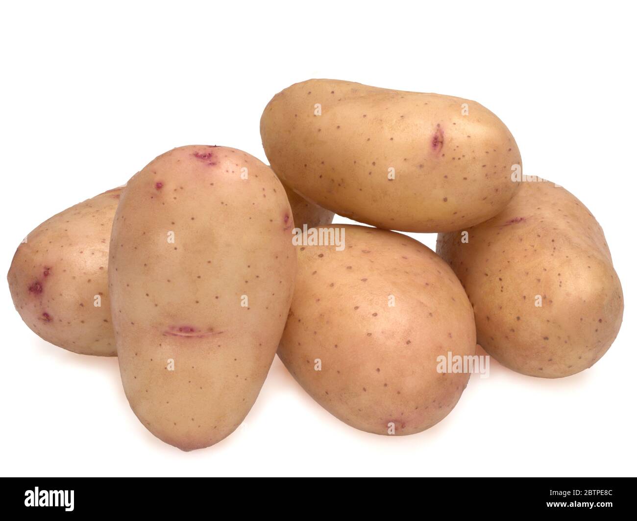 Heap of young unpeeled potatoes, top view Stock Photo - Alamy