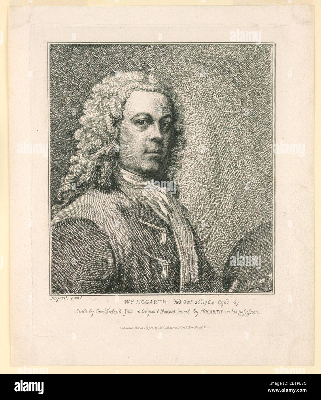 Portrait of William Hogarth. Research in ProgressBust-length portrait ...