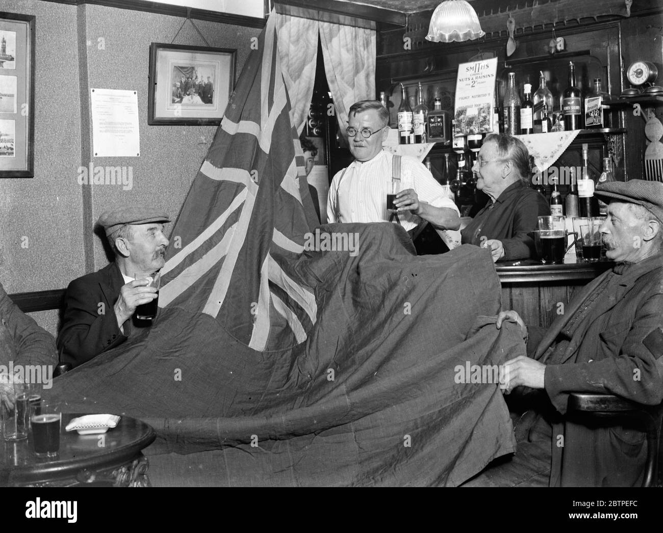 British historical flag Black and White Stock Photos & Images - Alamy