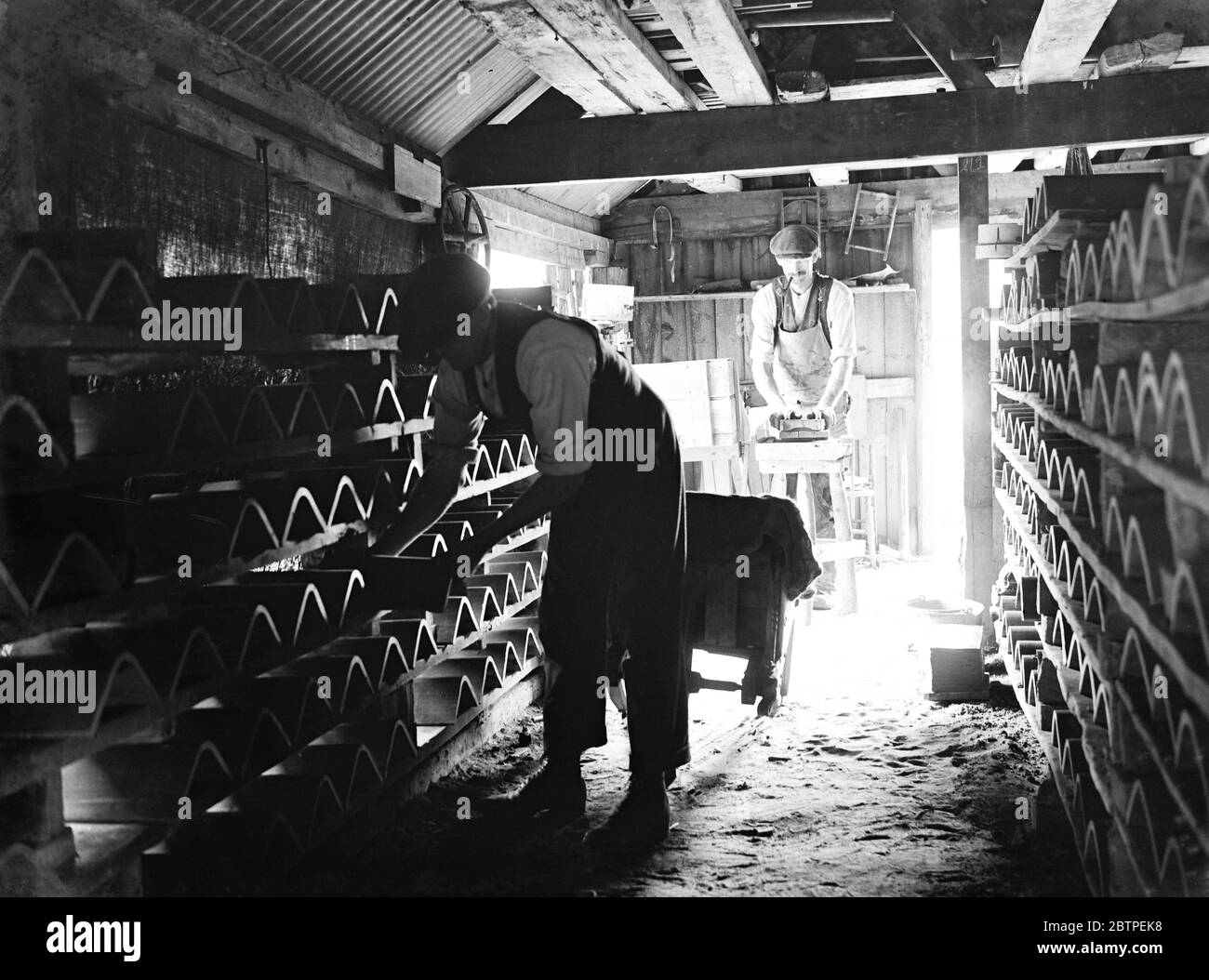 History of brickmaking hi-res stock photography and images - Alamy