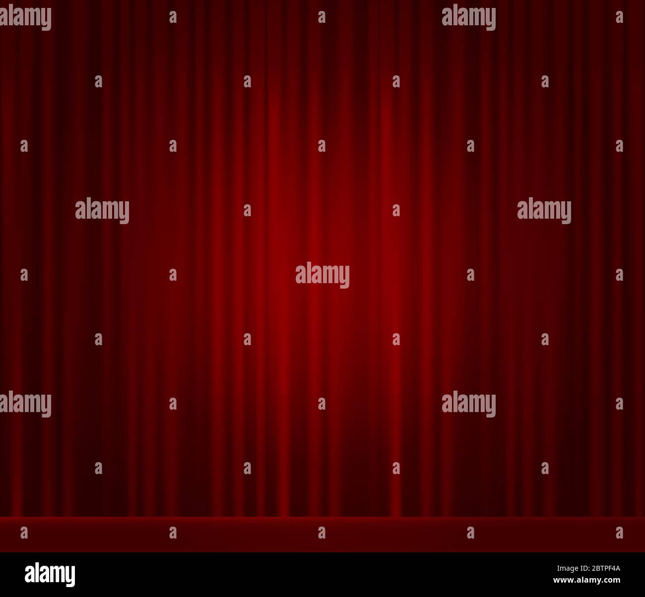 Red Curtain cloth with white light background Stock Vector Image & Art ...
