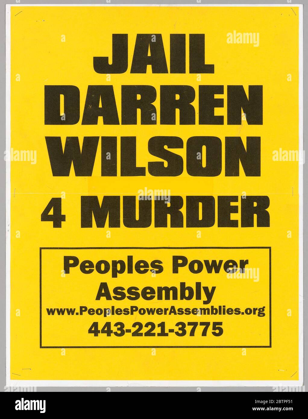 Michael brown protest hi-res stock photography and images - Alamy