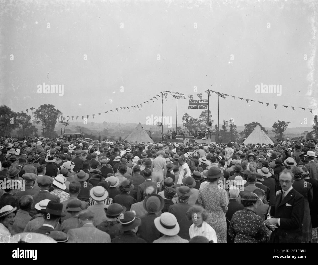 Eltham Conservative fete . 1938 Stock Photo - Alamy