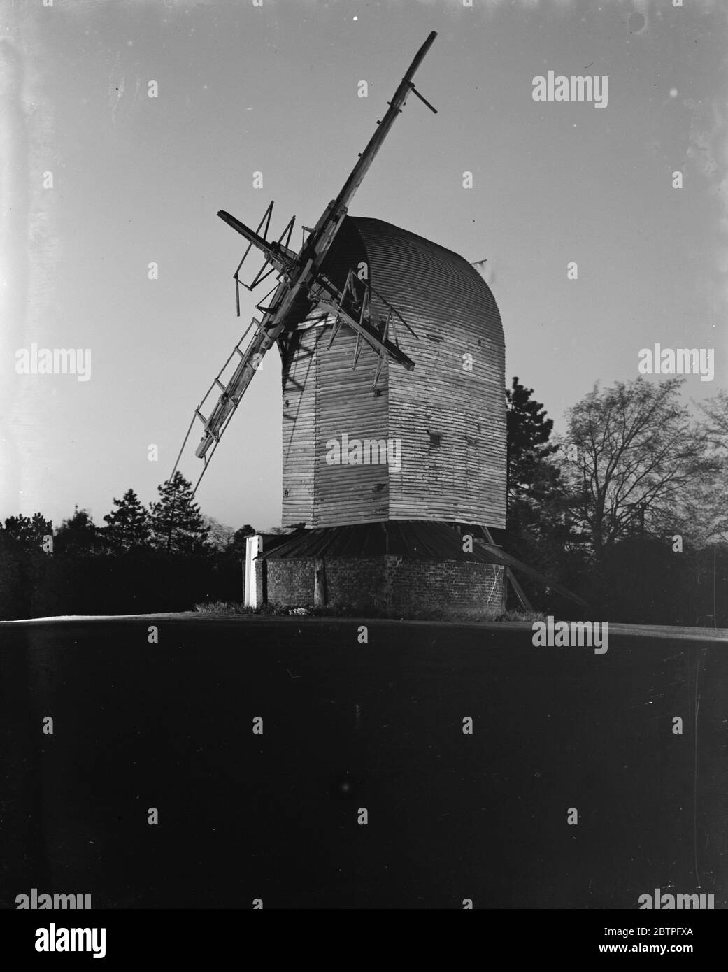 Kent mill Black and White Stock Photos & Images - Alamy